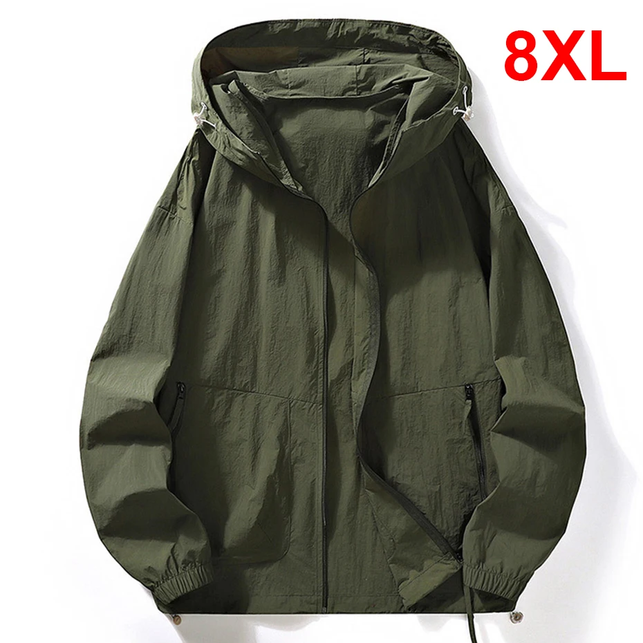 Summer-Thin-Jacket-Men-Plus-Size-8XL-Jackets-Fashion-Casual-Solid-Color ...
