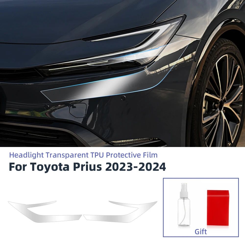 For Toyota Prius 2023 2024 Headlight Rearview B C Pillars Transparent ...