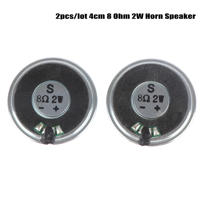 2pcs-lot-New-2W-8-Ohm-Speakers-Mini-Ultra-thin-Horn-Speaker-Diameter ...