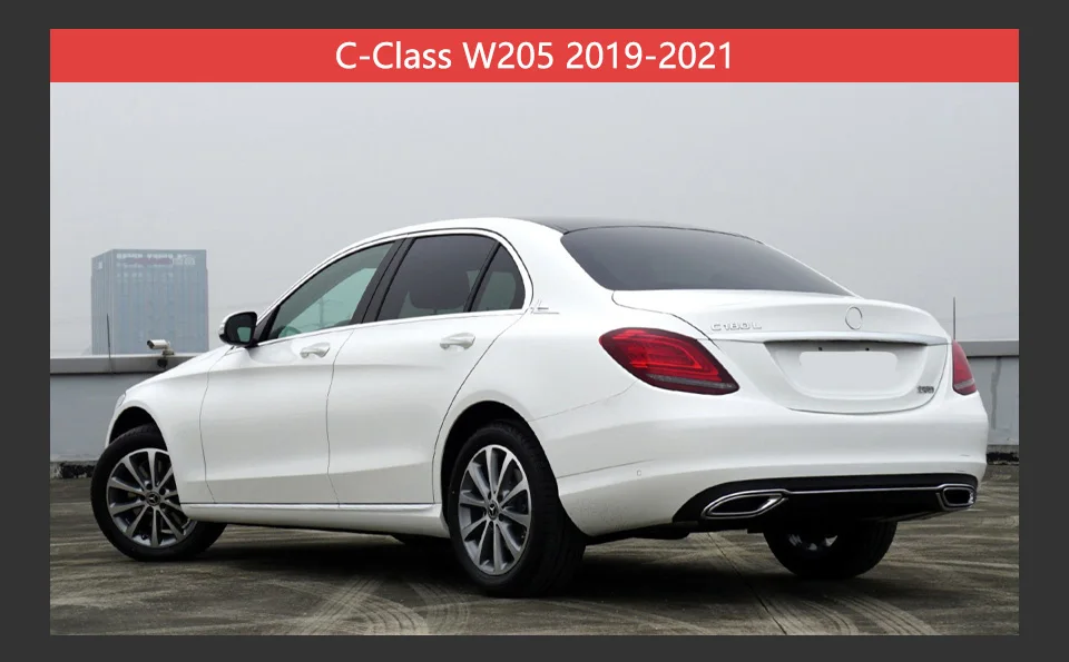 Car Styling Lights For Benz W205 Led Tail Lihgt 2014-2019 C180 C200 C260 C300 Tail Lamp Light ...