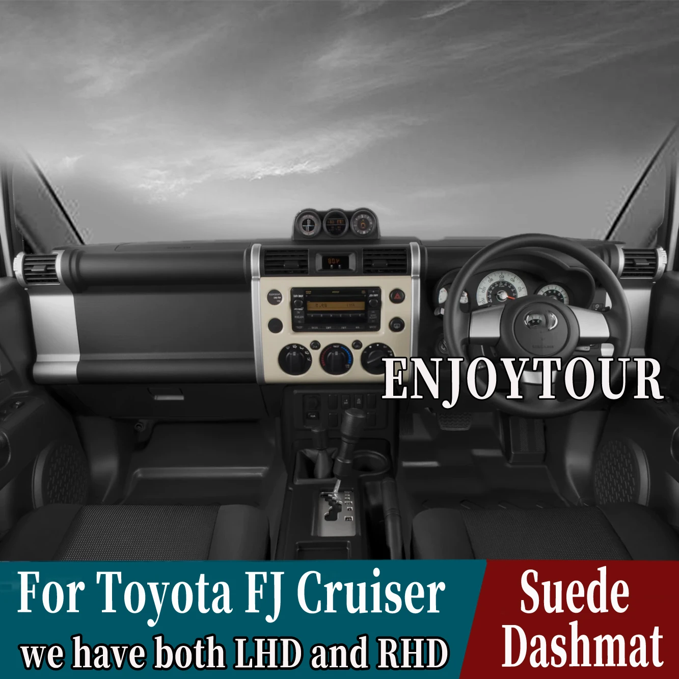 Car-styling-Suede-Leather-Dashmat-Dashboard-Cover-Dash-Mat-Accessories ...