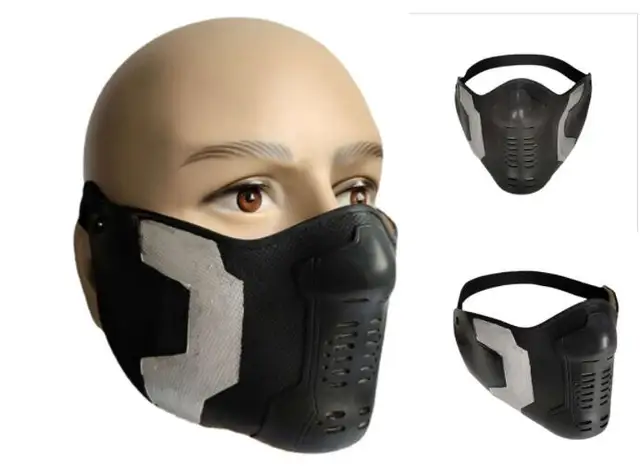 Captain America 2 Winter Soldier Bucky Mask