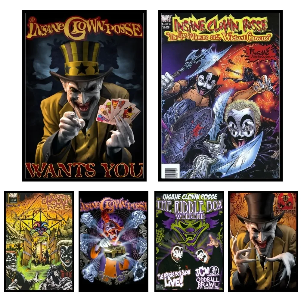 Insane-Clown-Posse-Band-Poster-Paper-Print-Home-Living-Room-Bedroom ...