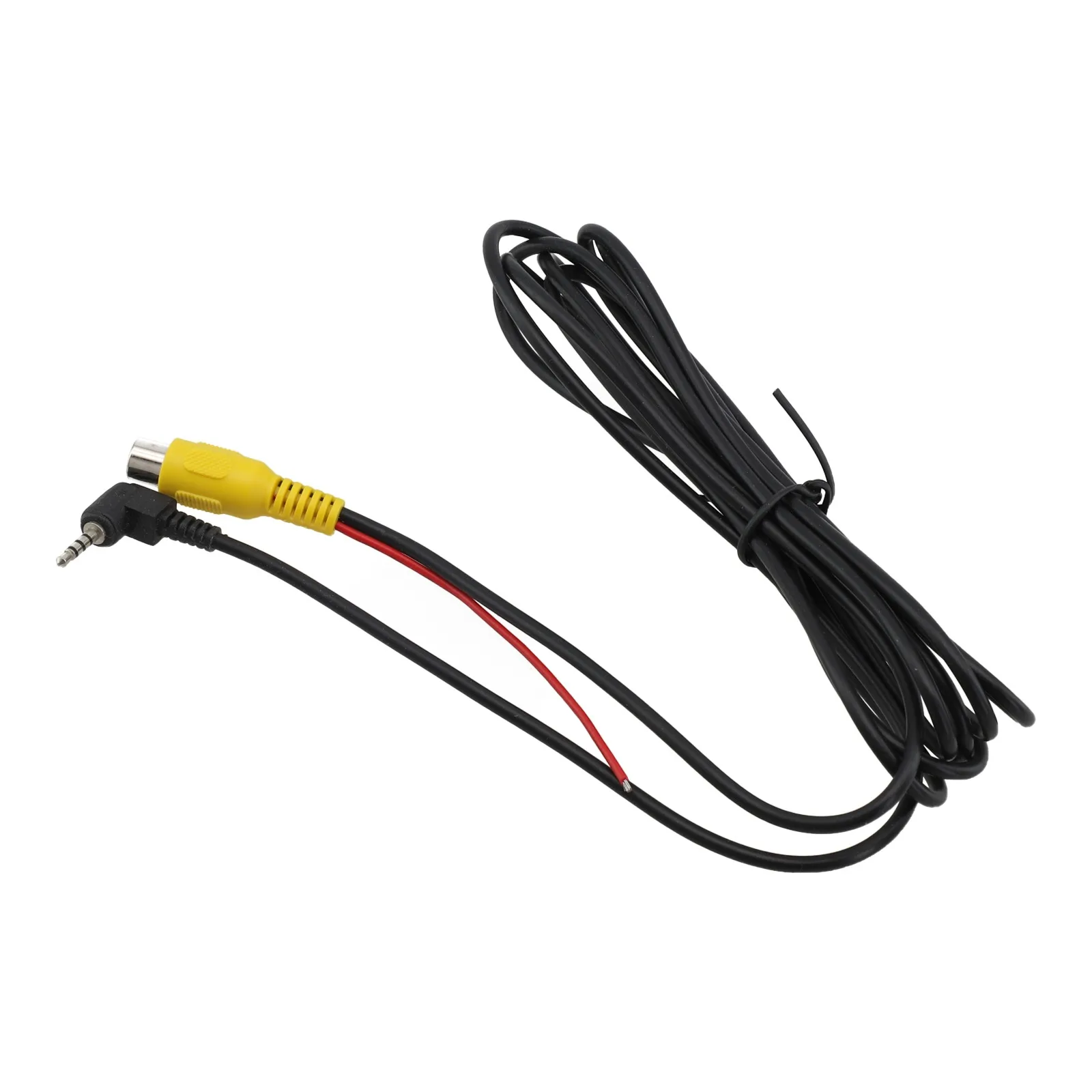 Car-AV-Input-Converter-Cable-For-RCA-Female-AV-IN-2-5mm-ABS-Black ...