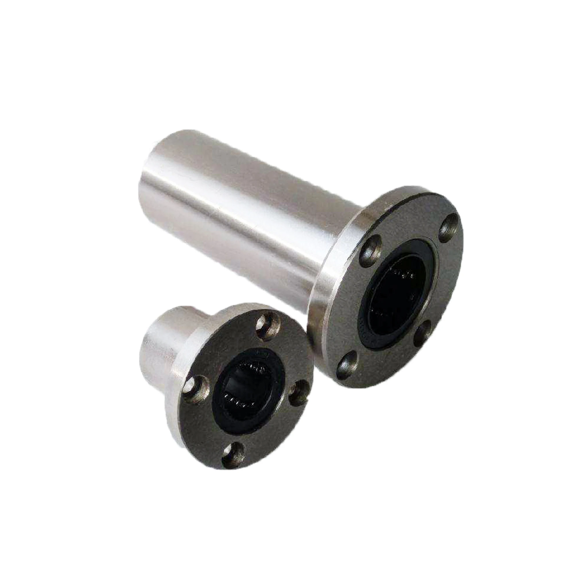 10PCS LMF8LUU 8X15X45MM ID=8MM Metal Cage Retainer Linear Bearing Bush ...