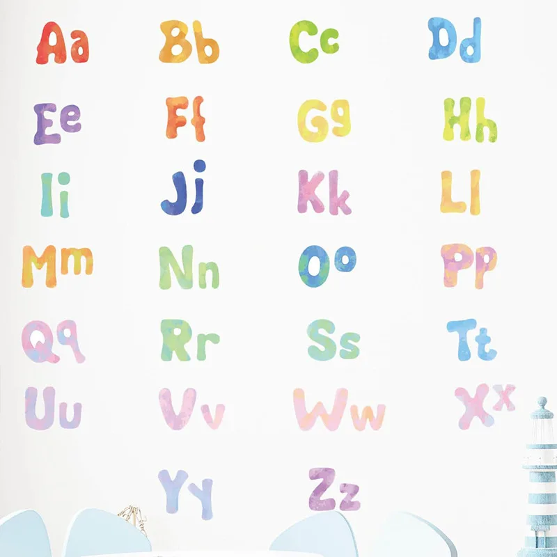 26-English-Letters-Wall-Sticker-PVC-Self-adhesive-Vinyl-Murals ...