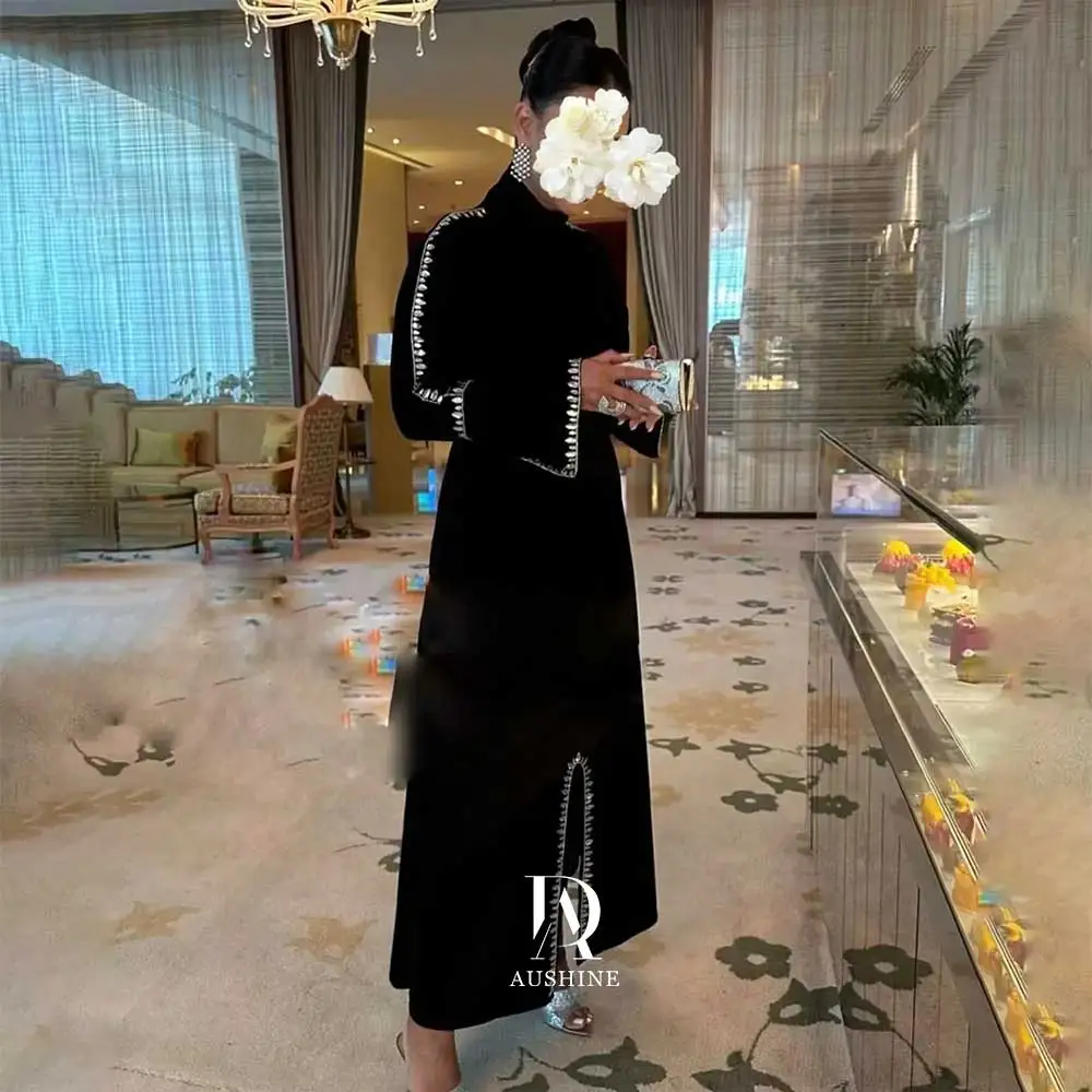 Aushine-Dress-Floor-Length-Luxury-Birthday-Evening-Dress-Full-Sleeves-Summer-Elegant-Wedding ...