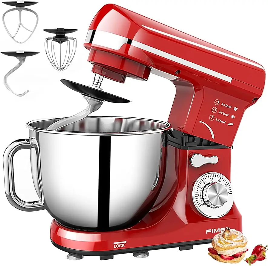 Stand-Mixer-5-5-Qt-Food-Mixer-6-Speed-Tilt-Head-Kitchen-Mixer-with ...