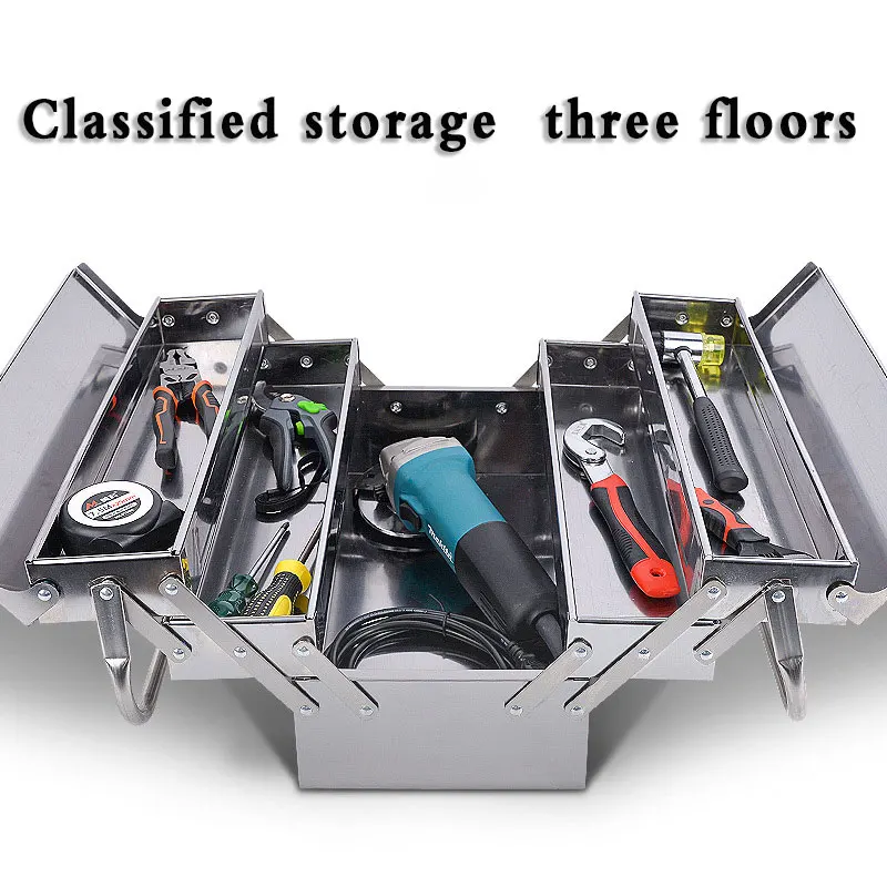 Stainless-Steel-Toolbox-Multi-functional-Industrial-grade-Household ...