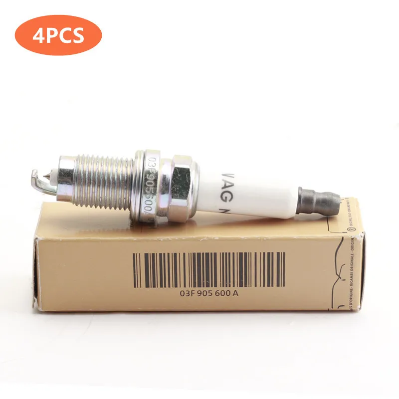 4pcs-03F905600A-Iridium-Spark-Plug-Fit-Seat-ALTEA-IBIZA-LEON-Skoda ...
