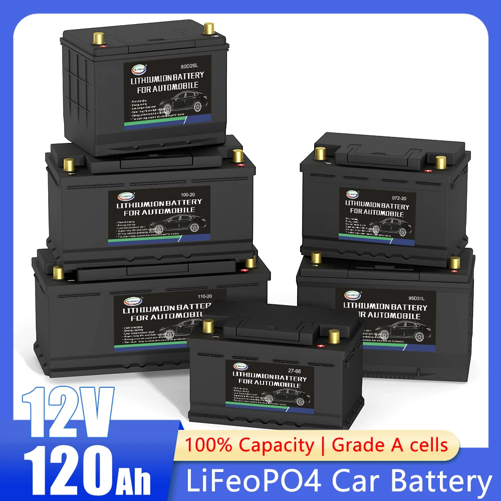 LiFePO4-Car-Battery-12V-Lithium-Iron-Phosphate-Deep-Cycle-Built-in-BMS ...