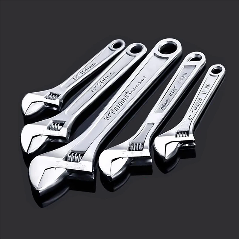 100mm-150mm-200mm-250mm-300mm-350mm-450mm-600mm-Adjustable-Spanner ...