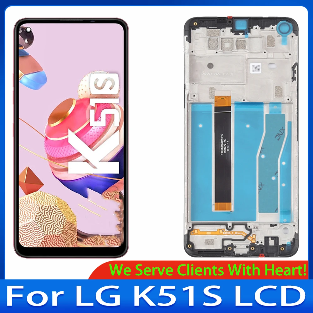 6.5 ''Original Para LG K51S LMK510EMW LM K510EMW LM K510 LCD Display Touch Screen Digitizer ...