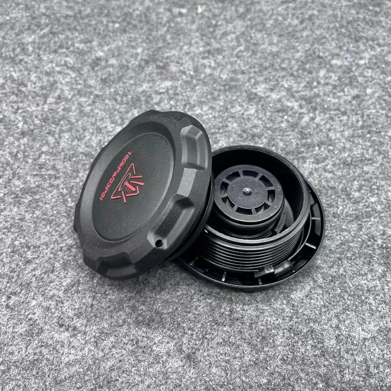 2QD121321 New Black Plastic Radiator Coolant Expansion Water Tank Cap ...