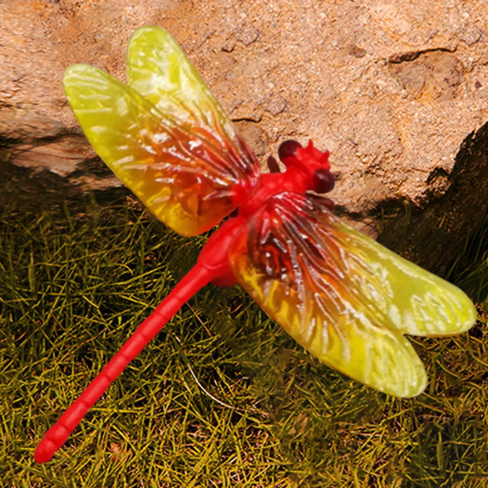 Hand-Painted-Dragonfly-Figurines-Realistic-Detailed-Action-Figures ...