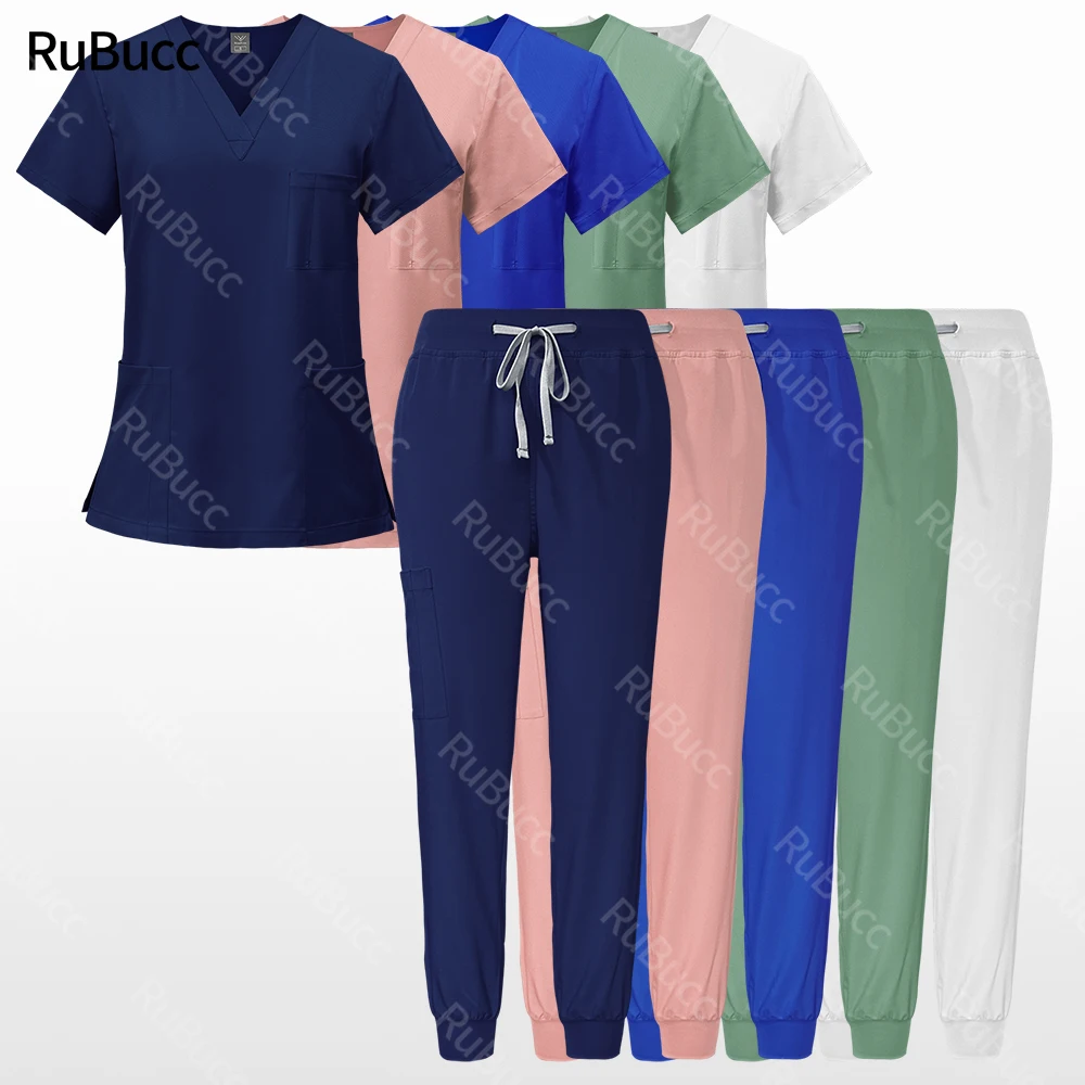 Anti-wrinkle-Breathable-Dental-Clinic-Scrubs-Uniforms-Nurse-Accessories ...
