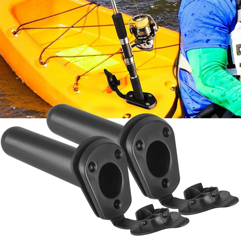 Universal-Kayak-Pole-Flush-Mount-Fishing-Rod-Holder-Bracket-Rack-With ...