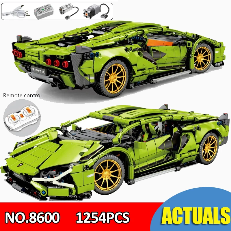 42115 bloques de construcción coche de carreras modelo estático o ...