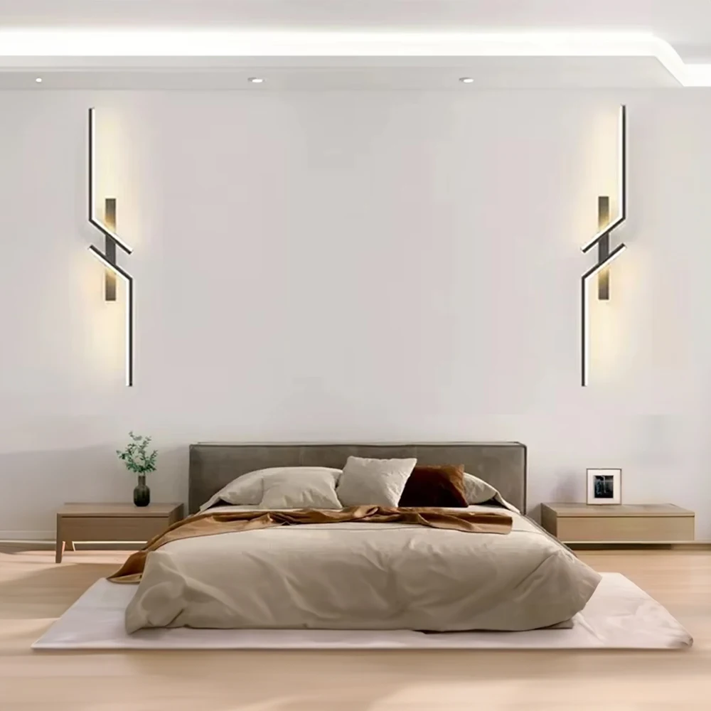 LED-Wall-Lamp-Modern-Minimalist-Strip-Wall-Decor-Lights-Lighting-For ...