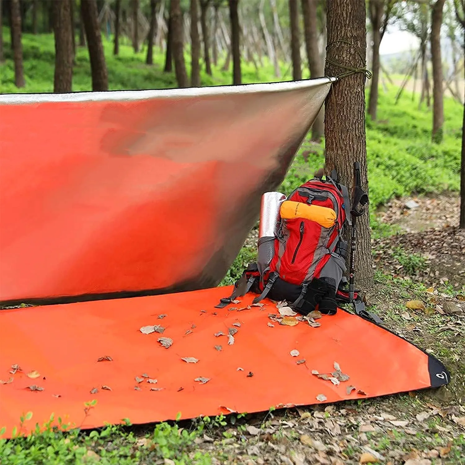 Heavy-Duty-Survival-Blanket-Insulated-Thermal-Reflective-Tarp-All ...