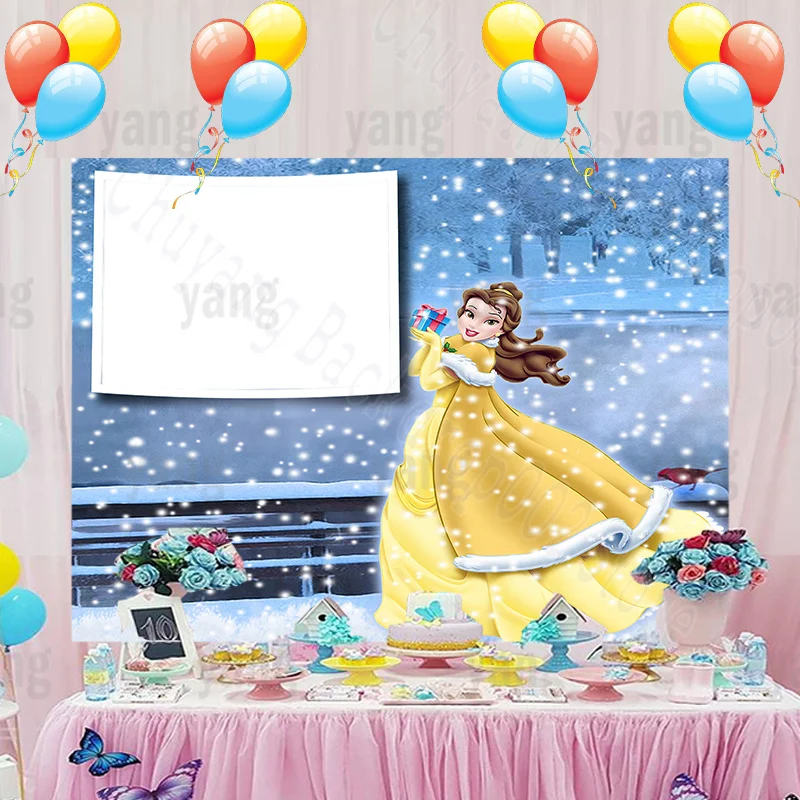 Princess Belle Birthday Wallpaper