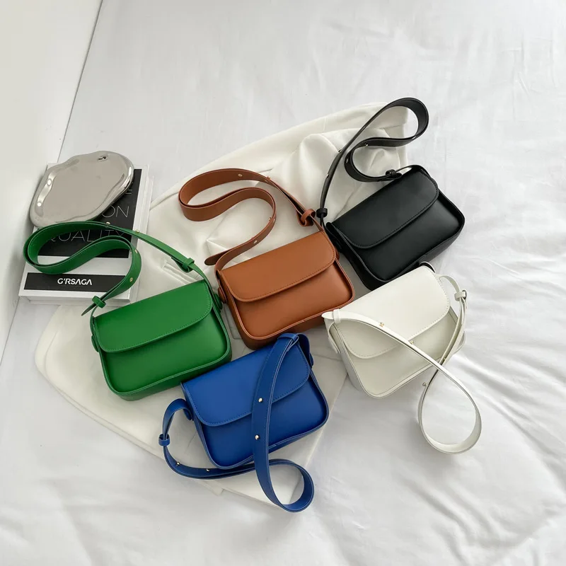 Women-s-Solid-Color-Crossbody-Bag-Trendy-Small-Square-Bag-Casual-Simple ...