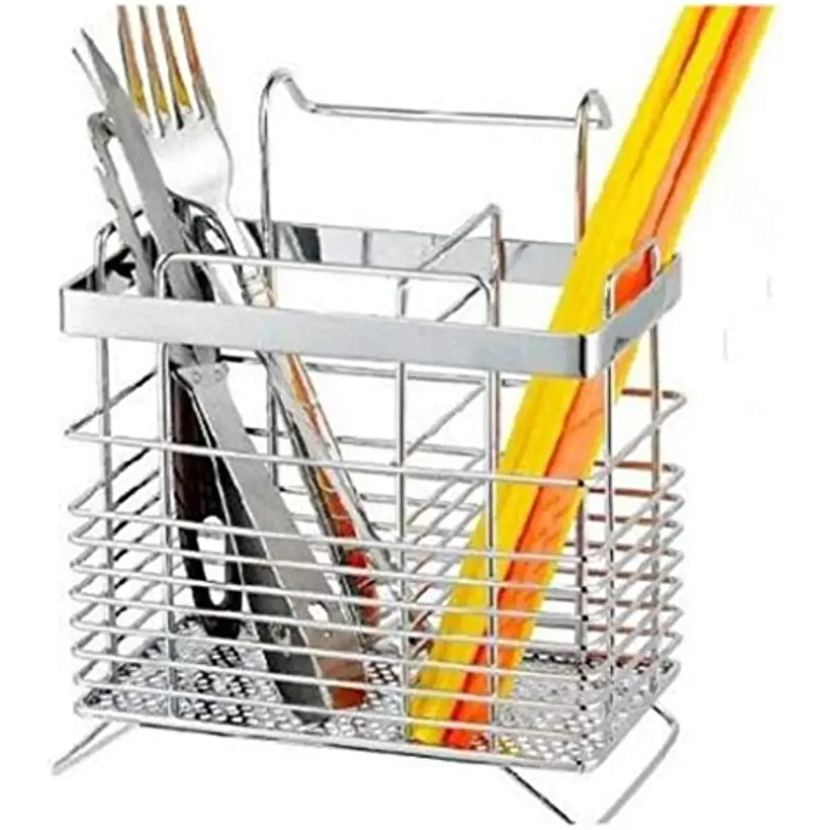 Kitchen-Organizer-Rack-Stainless-Steel-Dish-Cutlery-Rack-Drainer-Drying ...