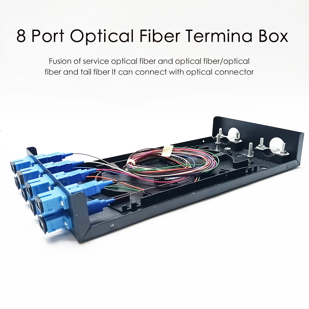 8-Port-Fiber-Terminal-Box-1PC-UPC-with-SC-FC-LC-ST-Pigtail-Single-Mode ...