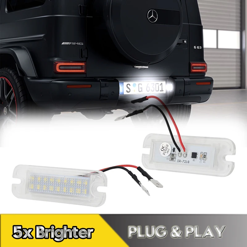 2Pcs-For-Mercedes-Benz-G-Class-G55-G63-G65-G500-G550-W463-LED-Number ...