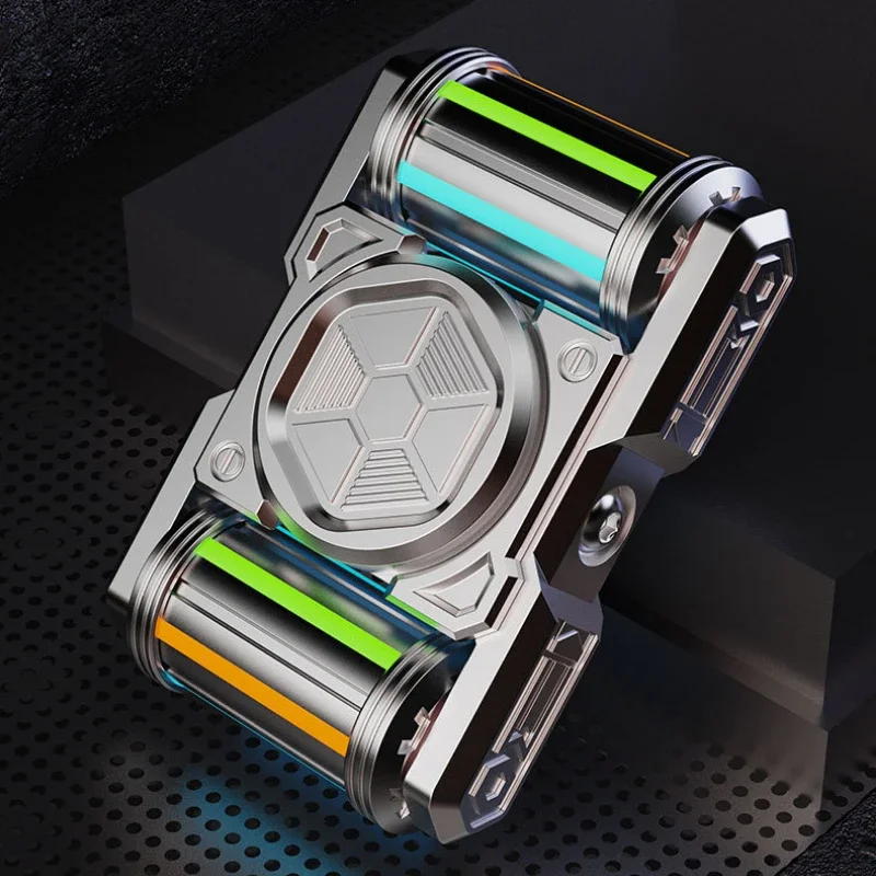 New-Tank-101-Fidget-Spinner-Metal-EDC-Toy-Black-Tech-Hand-Stress-Relief ...