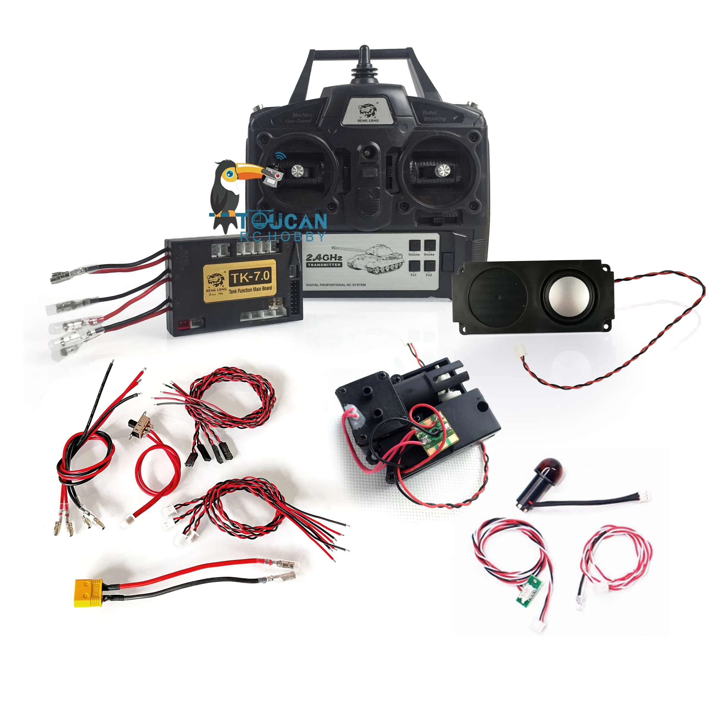 Cable-Mainboard-Smoke-Unit-Full-Set-Parts-For-1-16-HENG-LONG-RC-Tank-TK ...