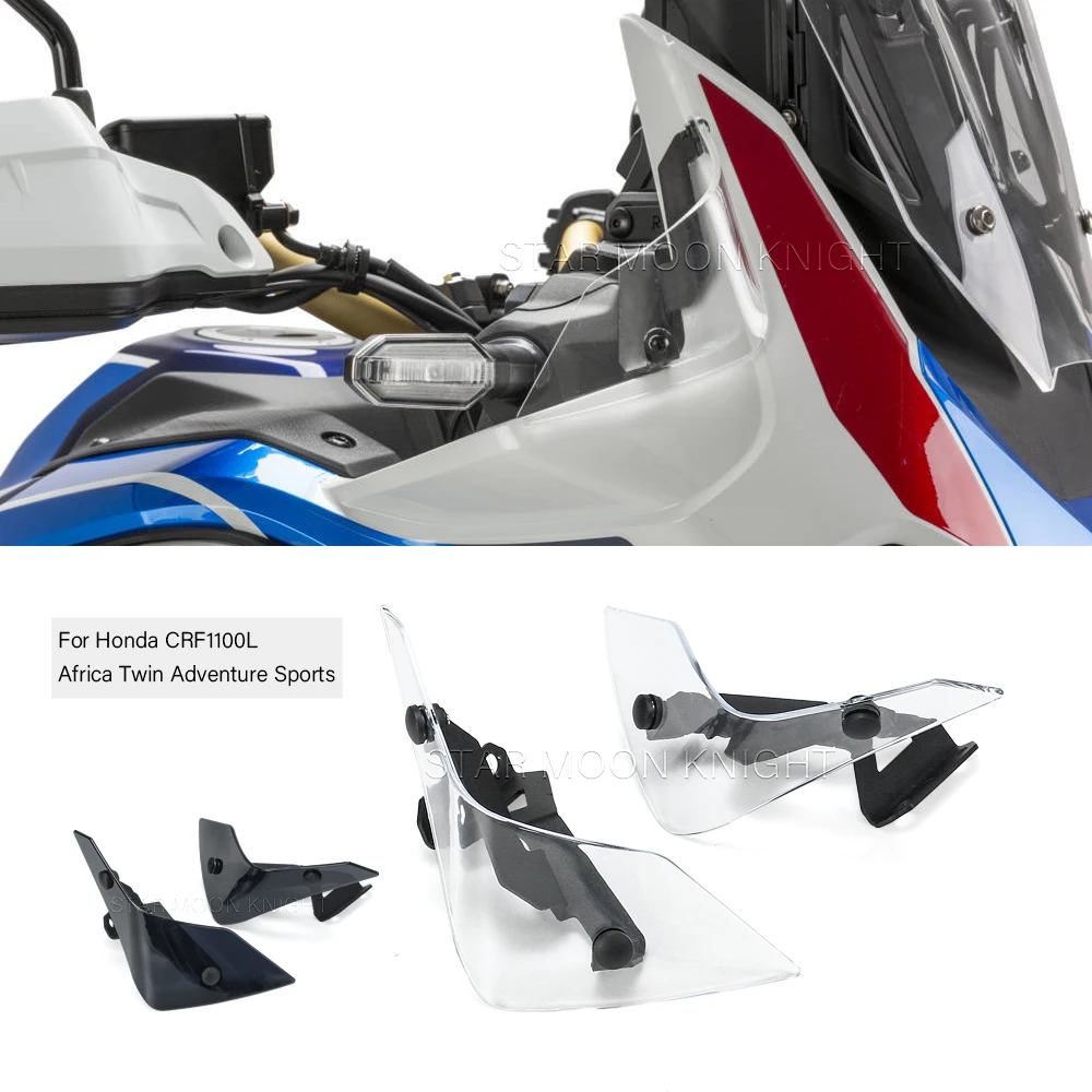 Motorcycle-Side-Wind-Deflector-Front-Shield-Acess-rios-Estendidos-Honda ...