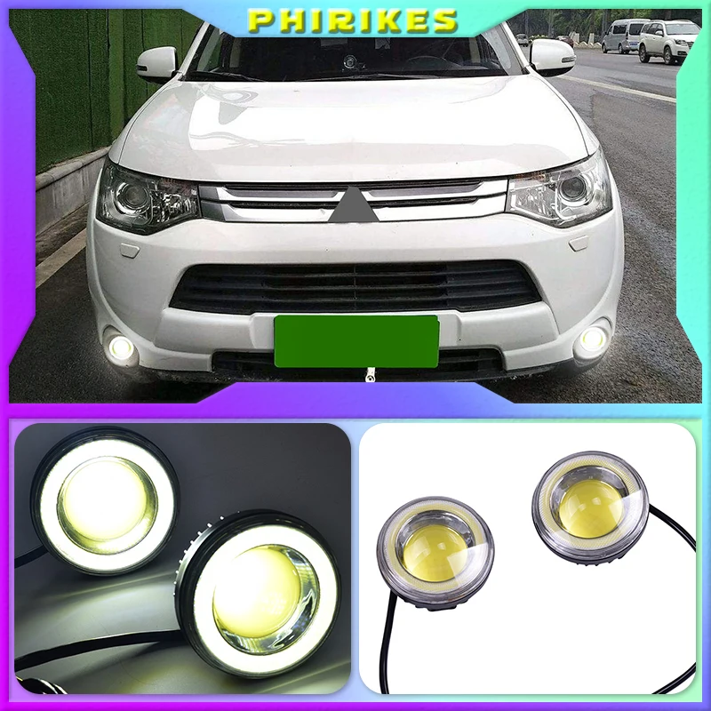 For Mitsubishi Outlander 2013 2014 2015 Led Drl Daytime Driving Running ...