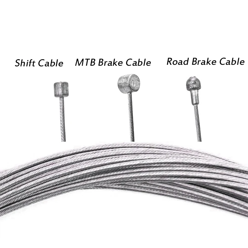 5pcs-Mountain-Road-Bicycle-Shifting-Cable-MTB-Bike-Shift-Brake-Wire ...