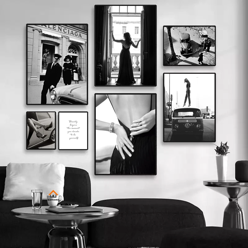 Black And White Vintage Posters