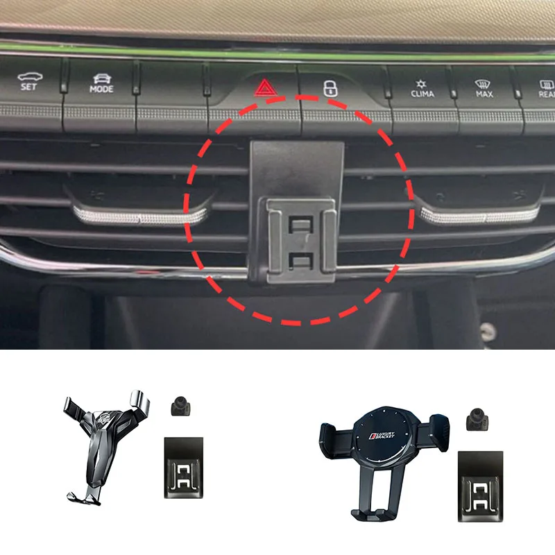 Car-Phone-Holder-For-Skoda-Octavia-A8-2021-2023-Fixed-Bracket-Stand ...