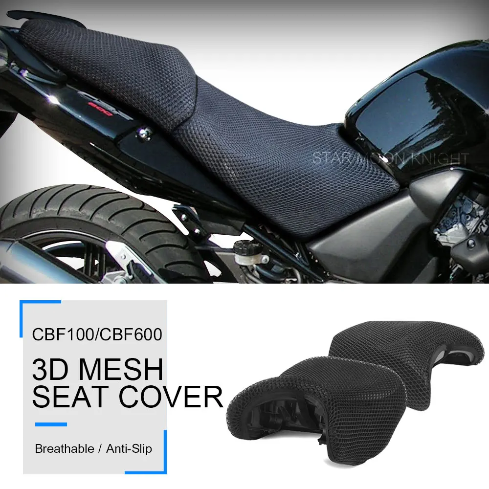 3D-Mesh-Fabric-Seat-Cover-For-Honda-CBF600-S-2004-2005-CBF-600-1000 ...
