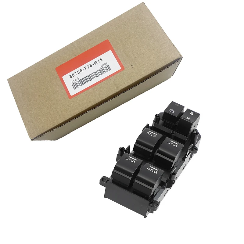 35750-T7S-M11 For Honda 33 Pins Car Power Window Master Switch ...