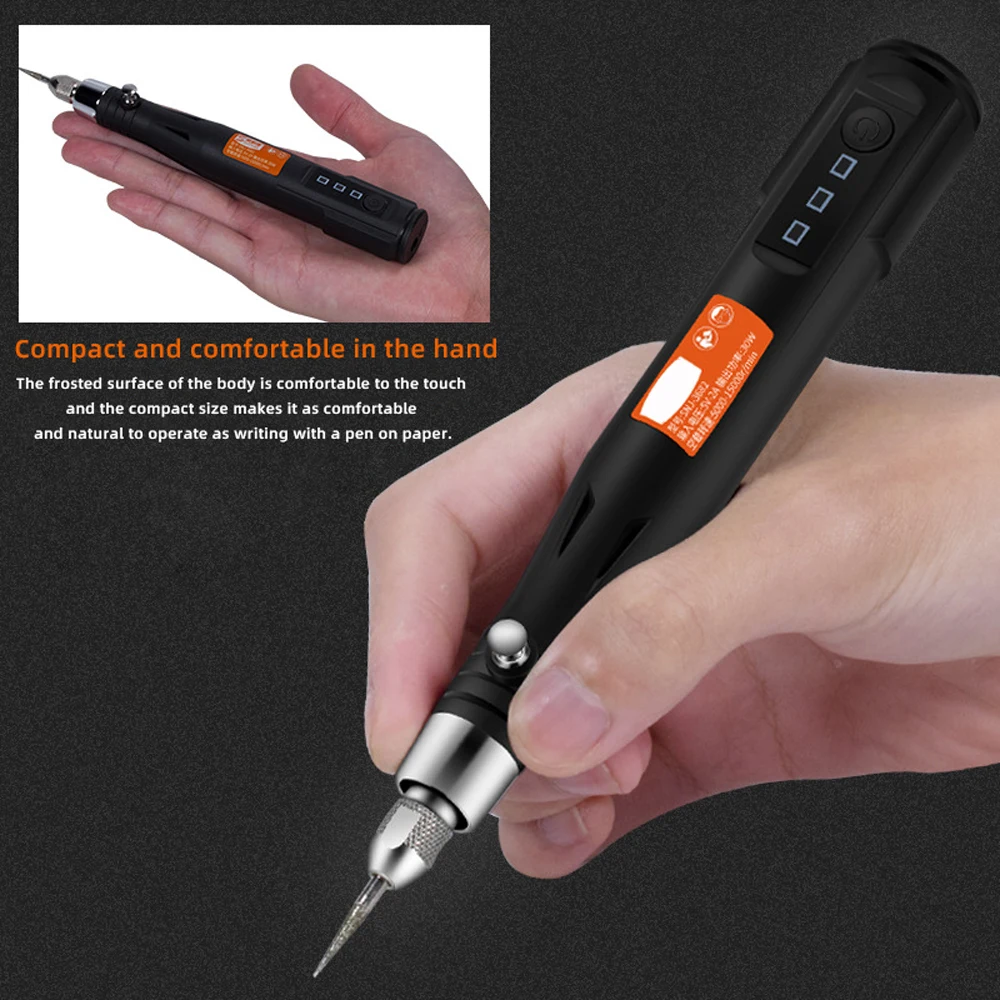 USB-Cordless-Mini-Drill-Rotary-Tool-Kit-Grava-o-Pen-moedor-el-trico ...