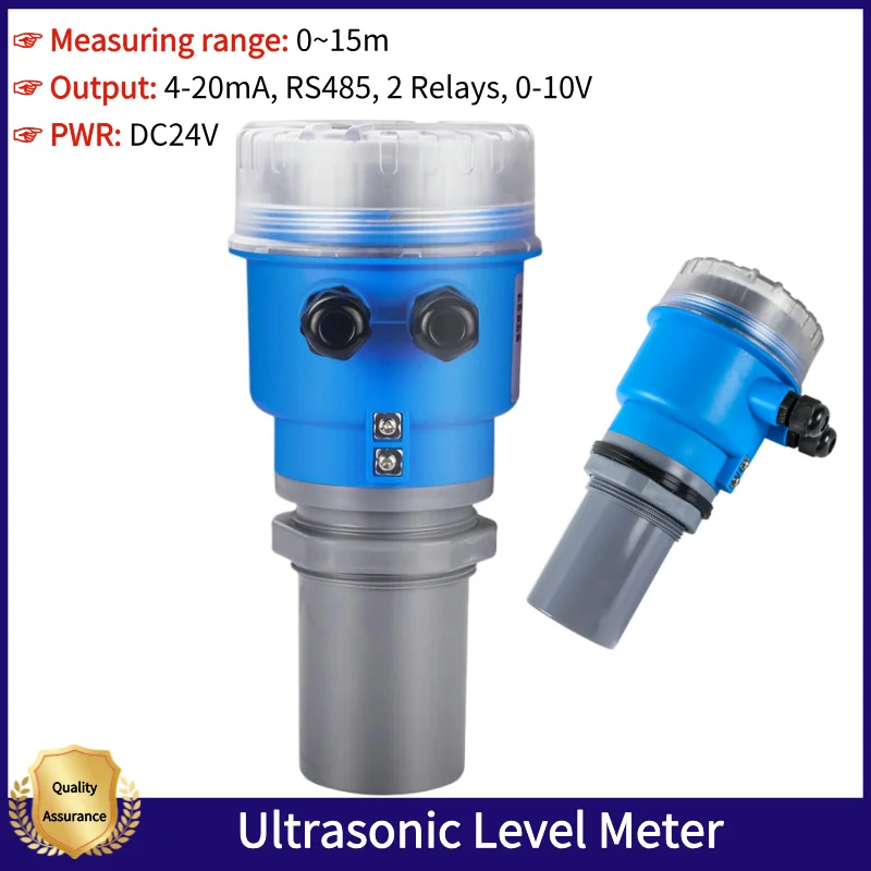 4-20ma-Ultrasonic-Level-Gauge-Sensor-Integrated-Level-Gauge-Controller ...