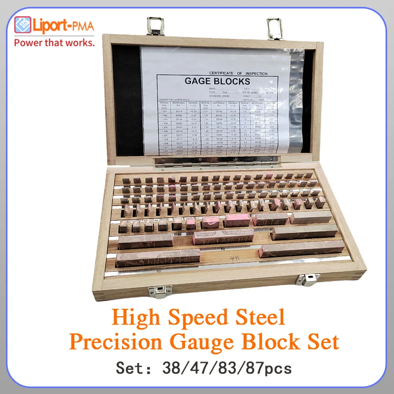38-47-83-87pcs-Block-Gauge-Set-0-1-Grade-High-Speed-Steel-Gage-Block ...