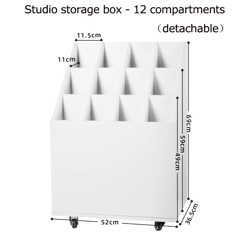 Selens-Photo-Studio-Kits-Storage-Box-Light-Stand-Background-Paper-Shelf ...