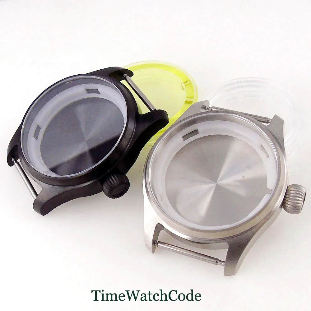 39mm 20ATM Diver PVD Watch Case Fit NH34 NH35 NH36 PT5000 ETA2824 ...