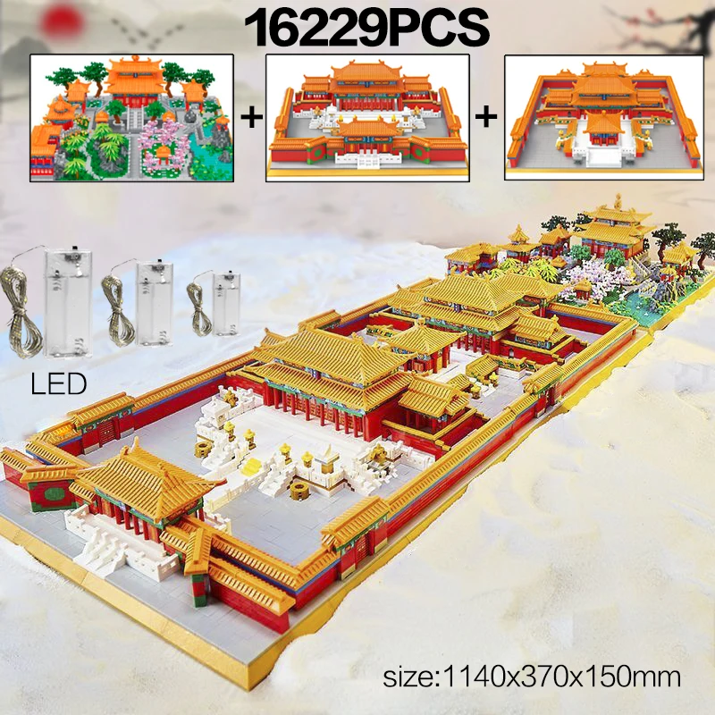 16229PCS-New-challenge-world-famous-3D-architectural-complex-building ...