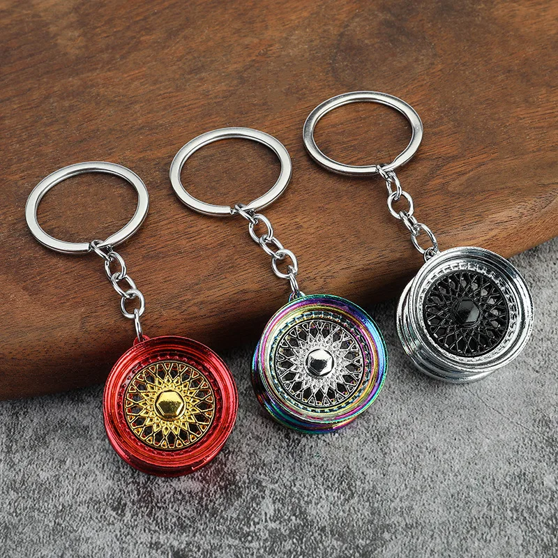 Creative-Gear-Head-Keychain-Speed-Gearbox-Keyring-for-Car-Key-Turbo-Hub ...