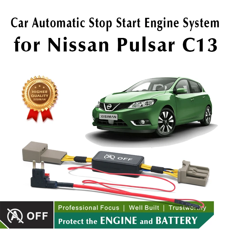 For-Nissan-Pulsar-C13-Car-Auto-Stop-Canceller-Automatic-Stop-Start-Engine-System-Eliminator ...