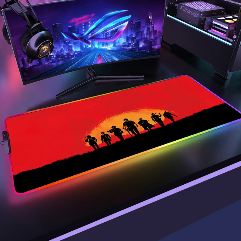 Red-Dead-Redemption-2-Mouse-Pad-Kawaii-Desk-Accessories-Gaming-Mousepad ...
