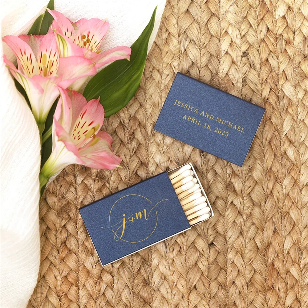 Customized-Initial-Matchboxes-Circle-Monogram-Wedding-Favors-Wedding ...