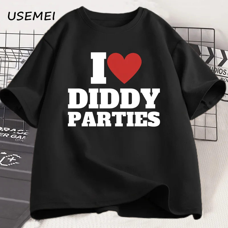I Love Diddy Parties T Shirt Men's Funny Offensive Sarcastic Novelty T ...