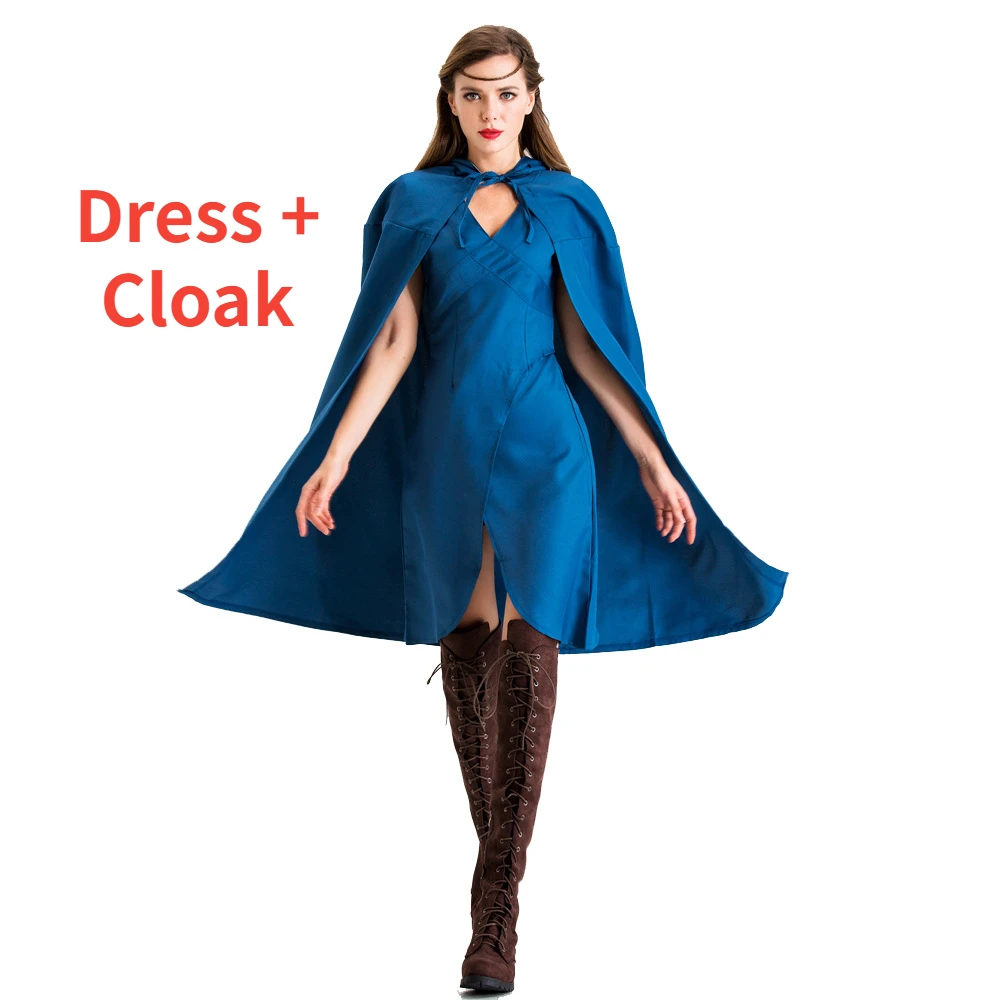 Daenerys Game Of Thrones Blue Dress
